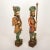Antique Large Solid Wood Rajasthani Royal Guard Gatekeeper Figurines ...