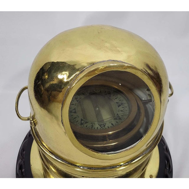 Brass Yacht Binnacle Compass | Chairish