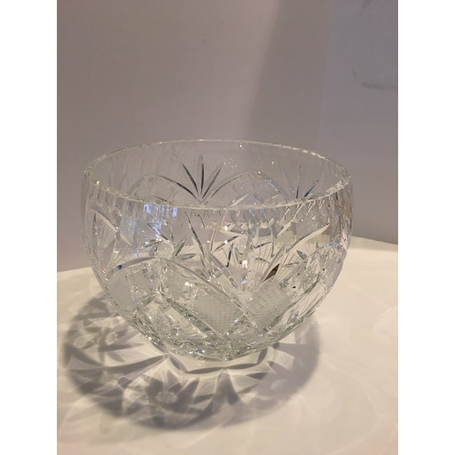 American Brilliant Cut Glass Crystal Bowl Chairish