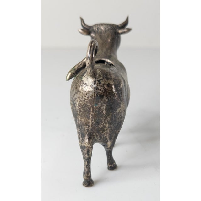 19th Century Continental European German .835 Silver Cow Form Creamer ...