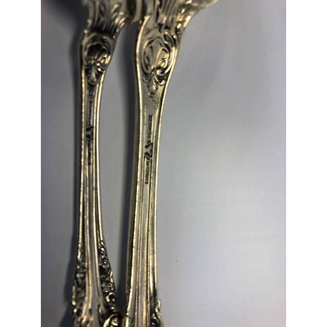 1930s Sr. Christopher Wallace Sterling Silver Flatware - 12 Piece Set ...