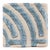 Sample Lucca Maze Rug, Sky Blue, 12x12 | Chairish