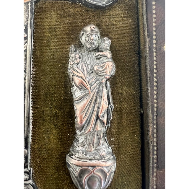 Antique French Religious Devotion Plaque | Chairish