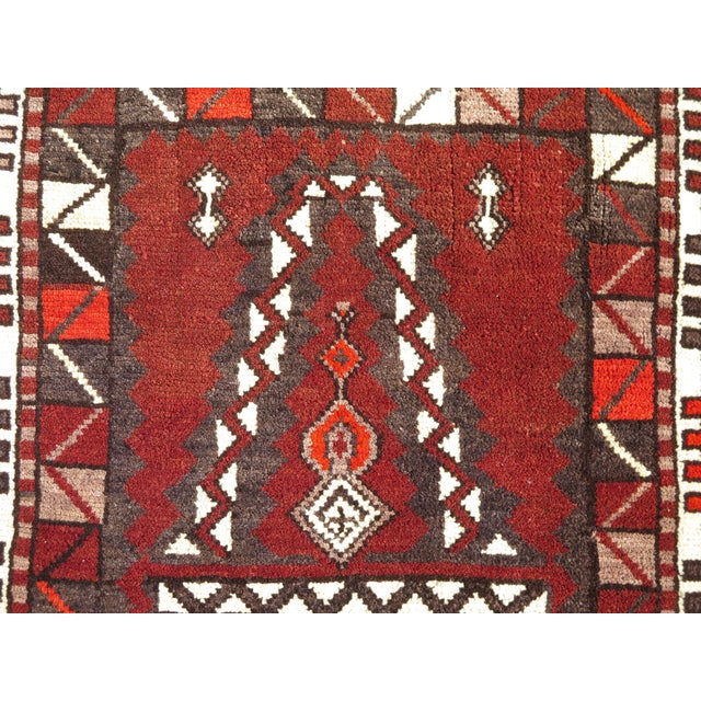 1960s Turkish Brown Handmade Area Rug | Chairish