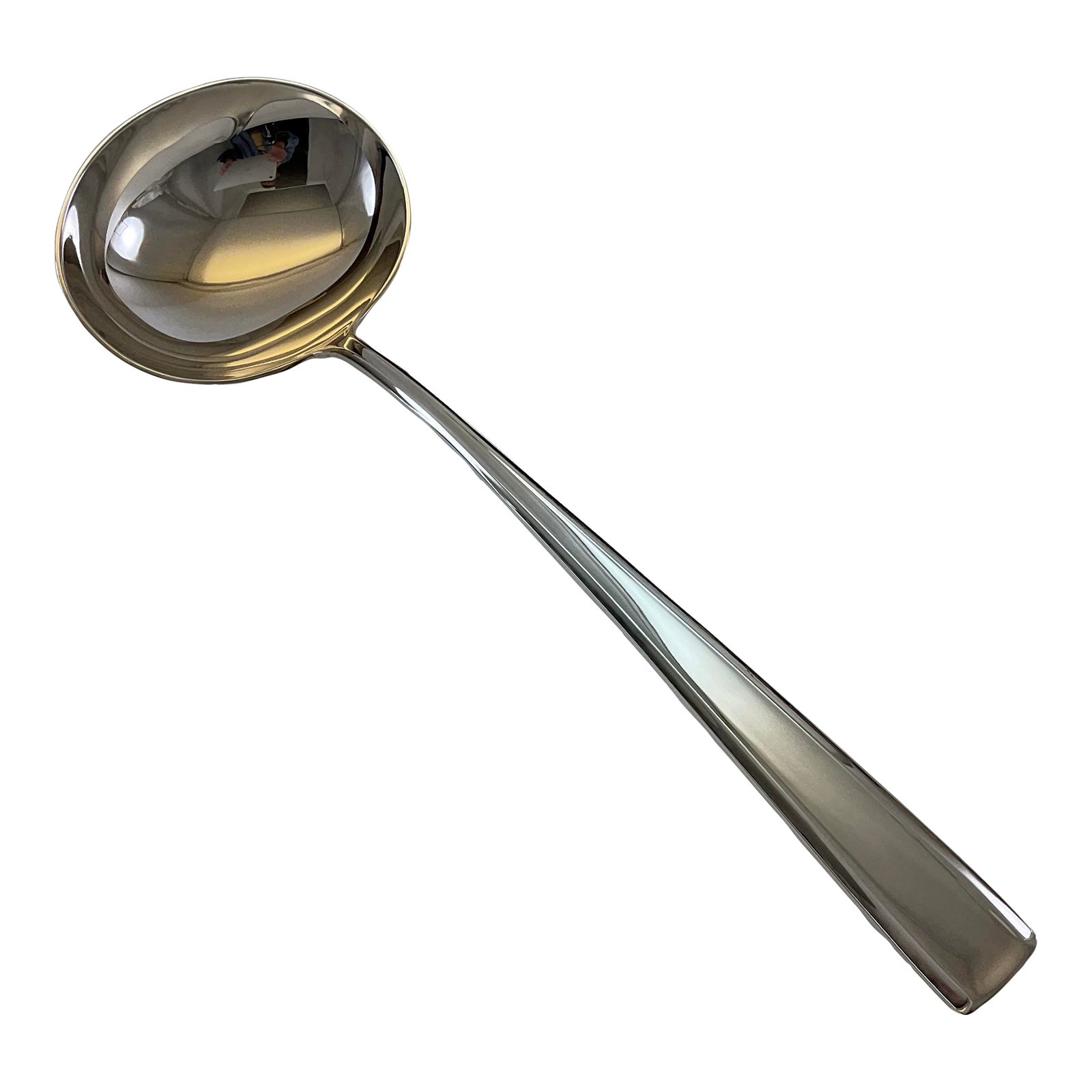 1980s Silver Plated Soup Ladle, Leighton. | Chairish