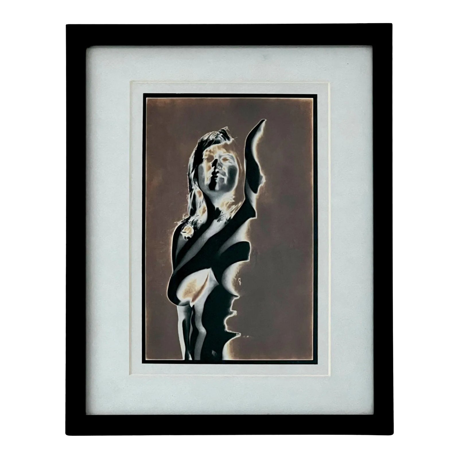 “Jane in Stripped Light” Black and White Photograph by William Jolly ...