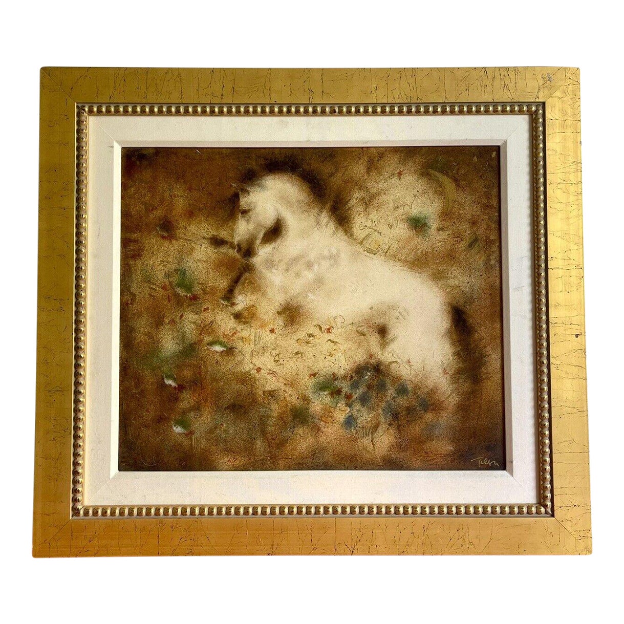 Janet Treby Dancing Spirit Abstract Horse Fine Art Canvas Giclee ...