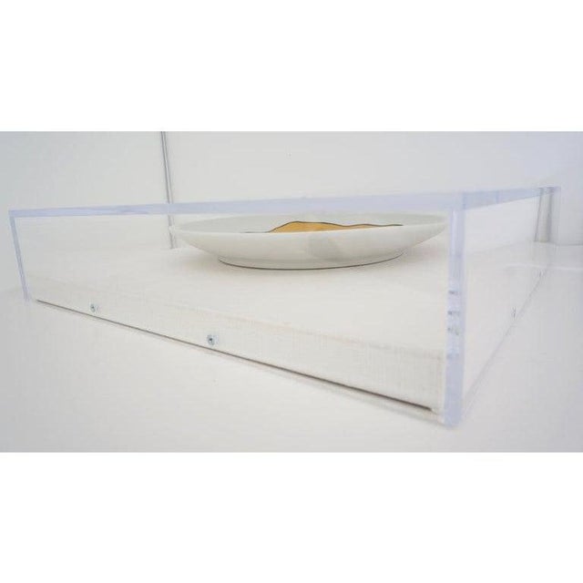 Framed Fernand Leger Porcelain Plates - a Set of 4 Different in Lucite ...