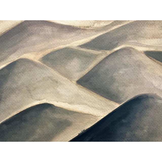 "Badlands Anza Borrego" Watercolor Painting by Roxanne Ritzel | Chairish