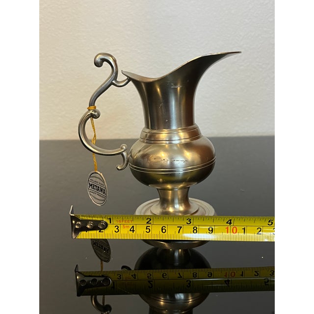 1930s Metawa Dutch Pewter Pitcher | Chairish