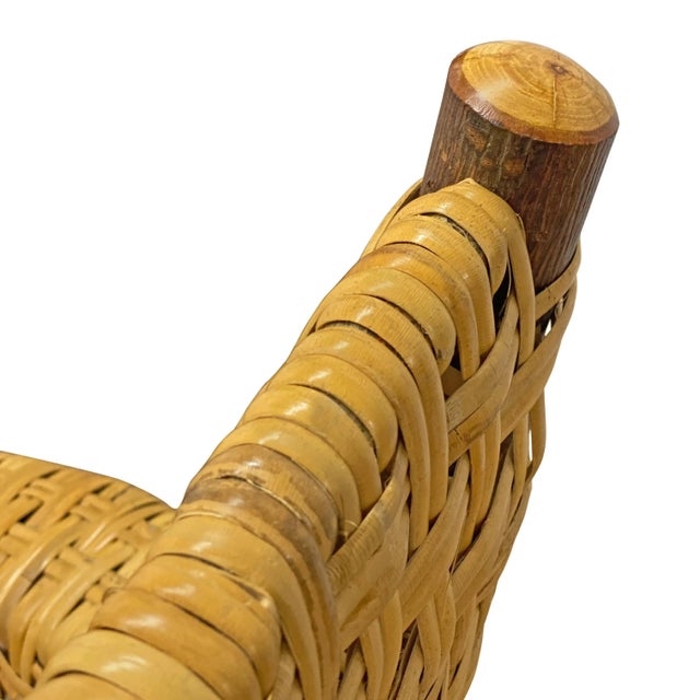 1950s Old Hickory Grove Park Rocker | Chairish