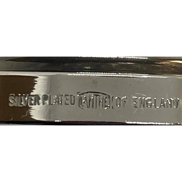 Mid 20th Century Silver Plated Rose Bowl Flower Frog Arranger Vase by ...