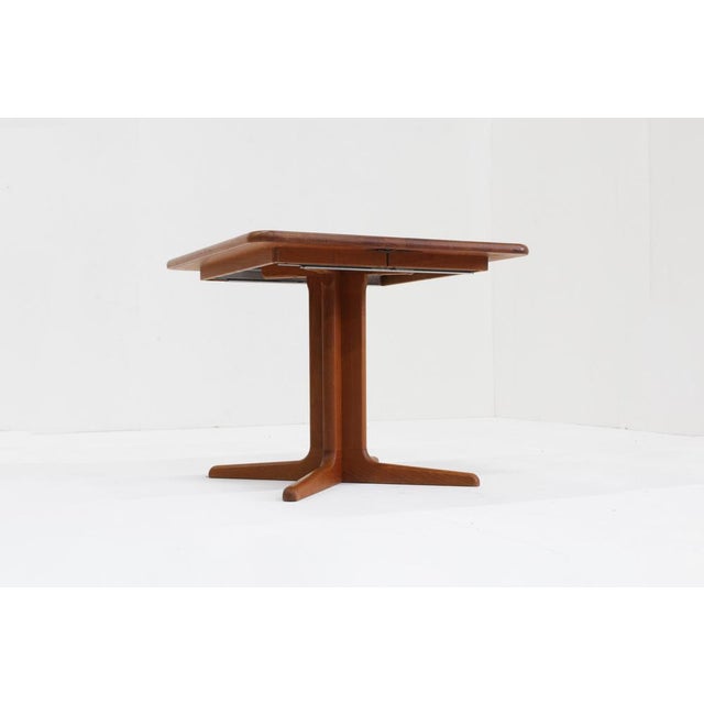 Vintage Danish Extendable Dining Table in Teak, 1960s | Chairish