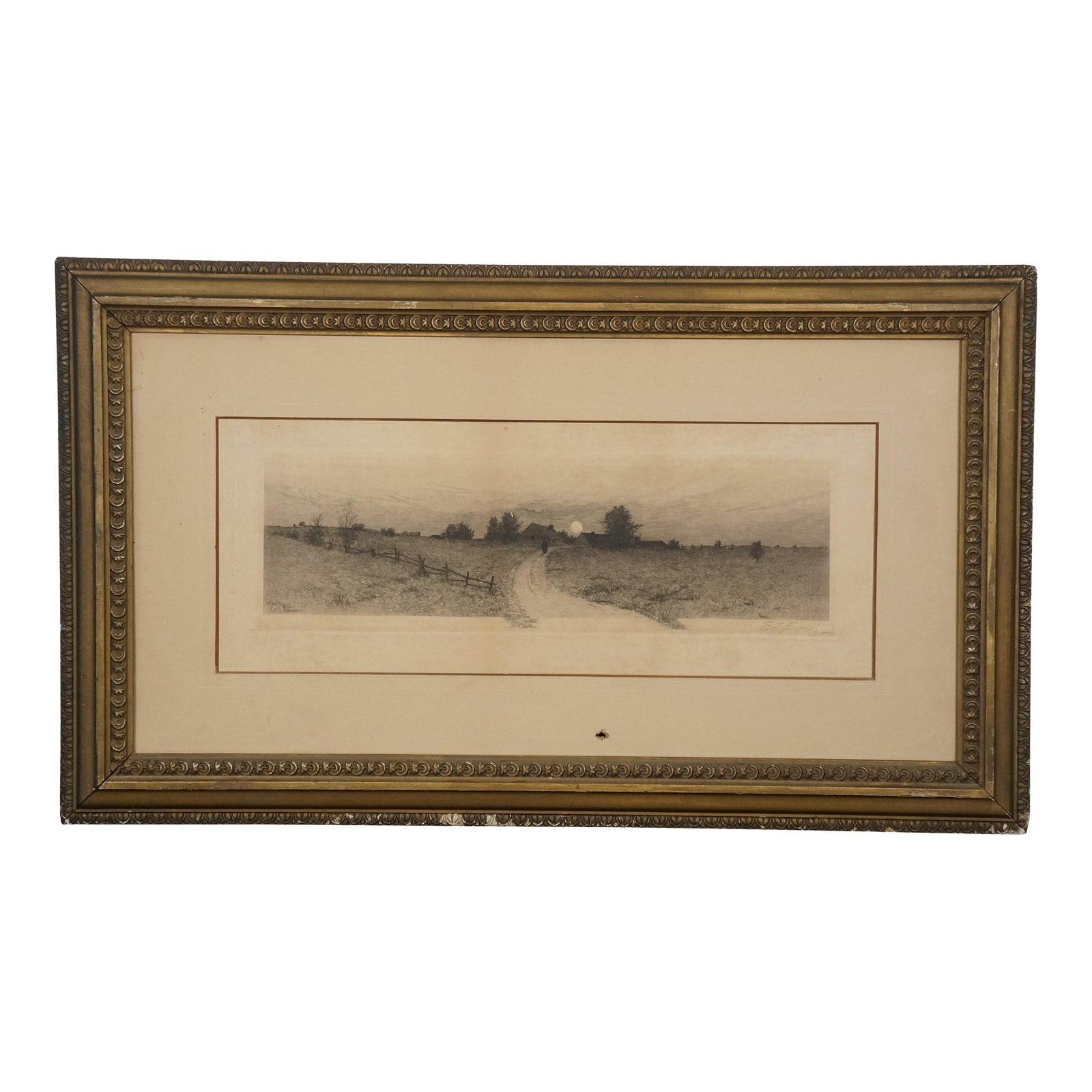 Late 19th Century Antique Edward Loyal Field Rural Country House ...