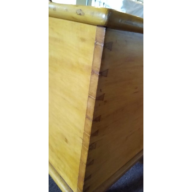 Antique Primitive American Blanket Chest | Chairish