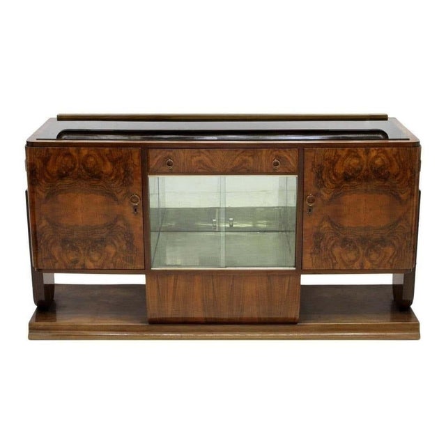 1920s Italian Art Deco Mirrored Sideboard Chairish