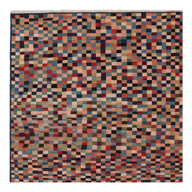 Vintage Zeki Müren Rug With Polychromatic Geometric Pattern From Rug ...