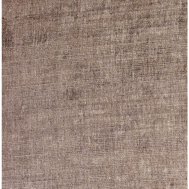 Designers Guild "Kintore" Flax Silver Slubbed Chenille- 7 Yards | Chairish