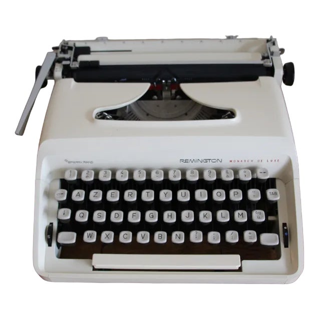 De Luxe Monarch Typewriter from Remington, 1970s | Chairish