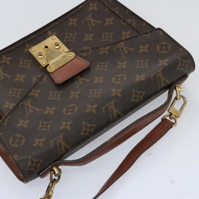 Louis Vuitton Monogram Monceau 28 Hand Bag 2Way M51185 Lv Auth 69276 ...
