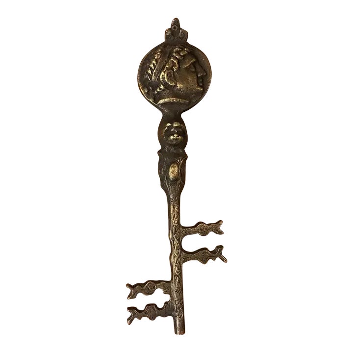 Rome Coin Design Large Key | Chairish