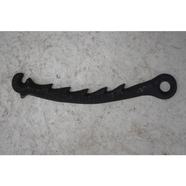 Vintage French Style Cast Iron Fire Box | Chairish