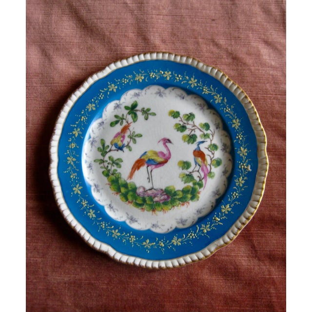 Antique Dresden Bird Decorative Plates- Set of 4 | Chairish