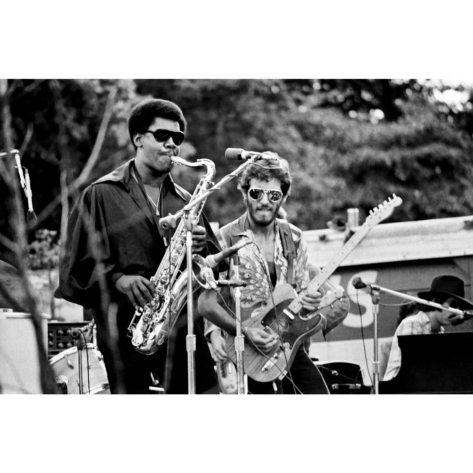1974 Original Giclee Photograph of Bruce Springsteen & Clarence Clemons ...