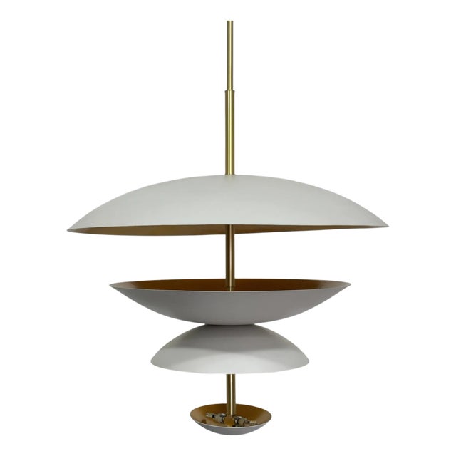 Artisan Metal Rustic Brass Chandelier | Chairish