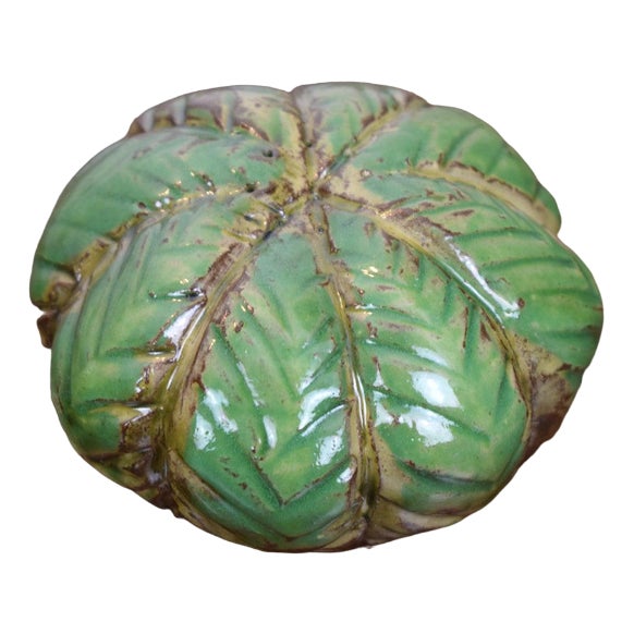 Green Glazed Pottery Paperweight by Debbie Prosser for Cornish Studio ...