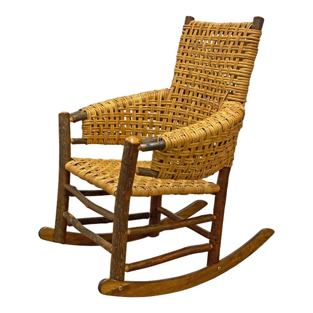 1950s Old Hickory Grove Park Rocker | Chairish