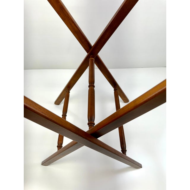 Vintage Mid Century Tall Luggage Rack | Chairish