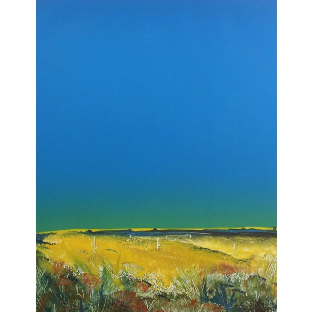 Michael Raburn "And the New World Was Born" Signed Original Monotype ...