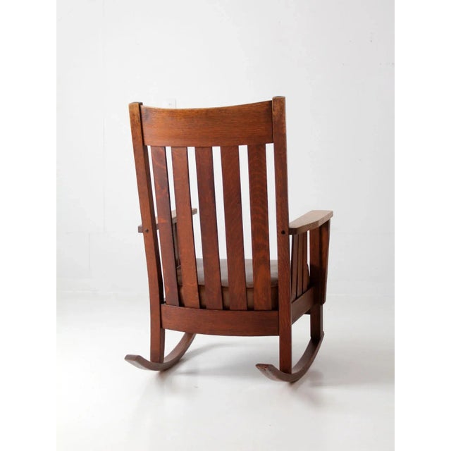 Antique Mission Rocking Chair | Chairish