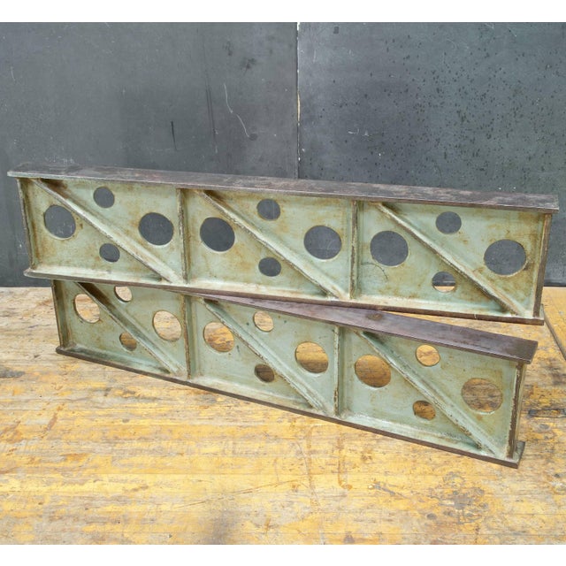 Industrial Cast Iron Machinist's Swiss Cheese Straight Edge Rules ...