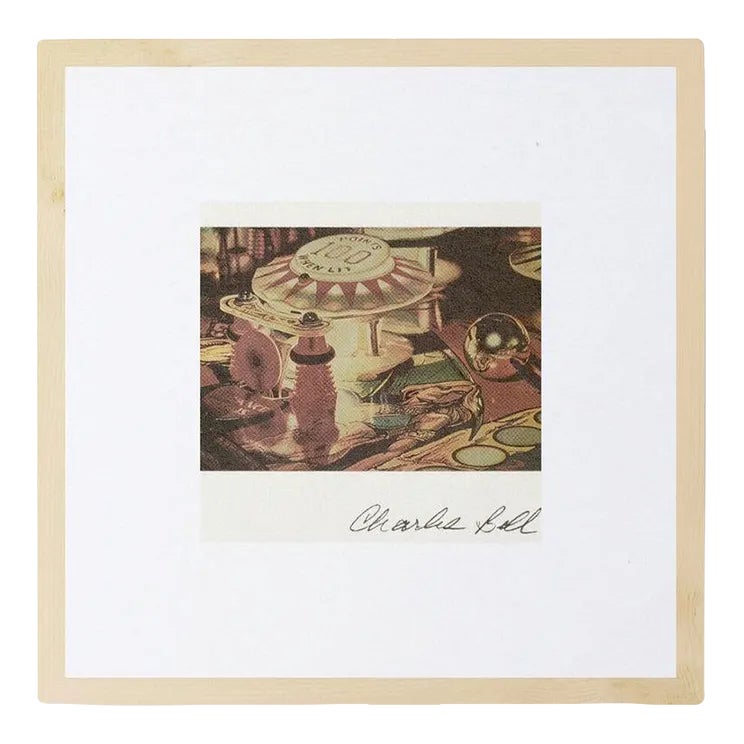 1995 Charles Bell '100 Points When Lit' Offset Lithograph | Chairish