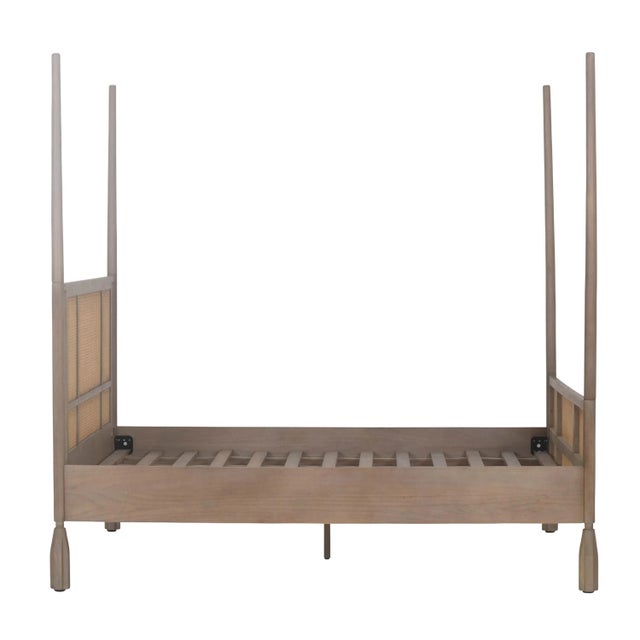 Stockholm Queen Bed in Porcini | Chairish