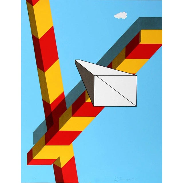 Allan D'Arcangelo, "Landscape", Pop Art Screenprint | Chairish