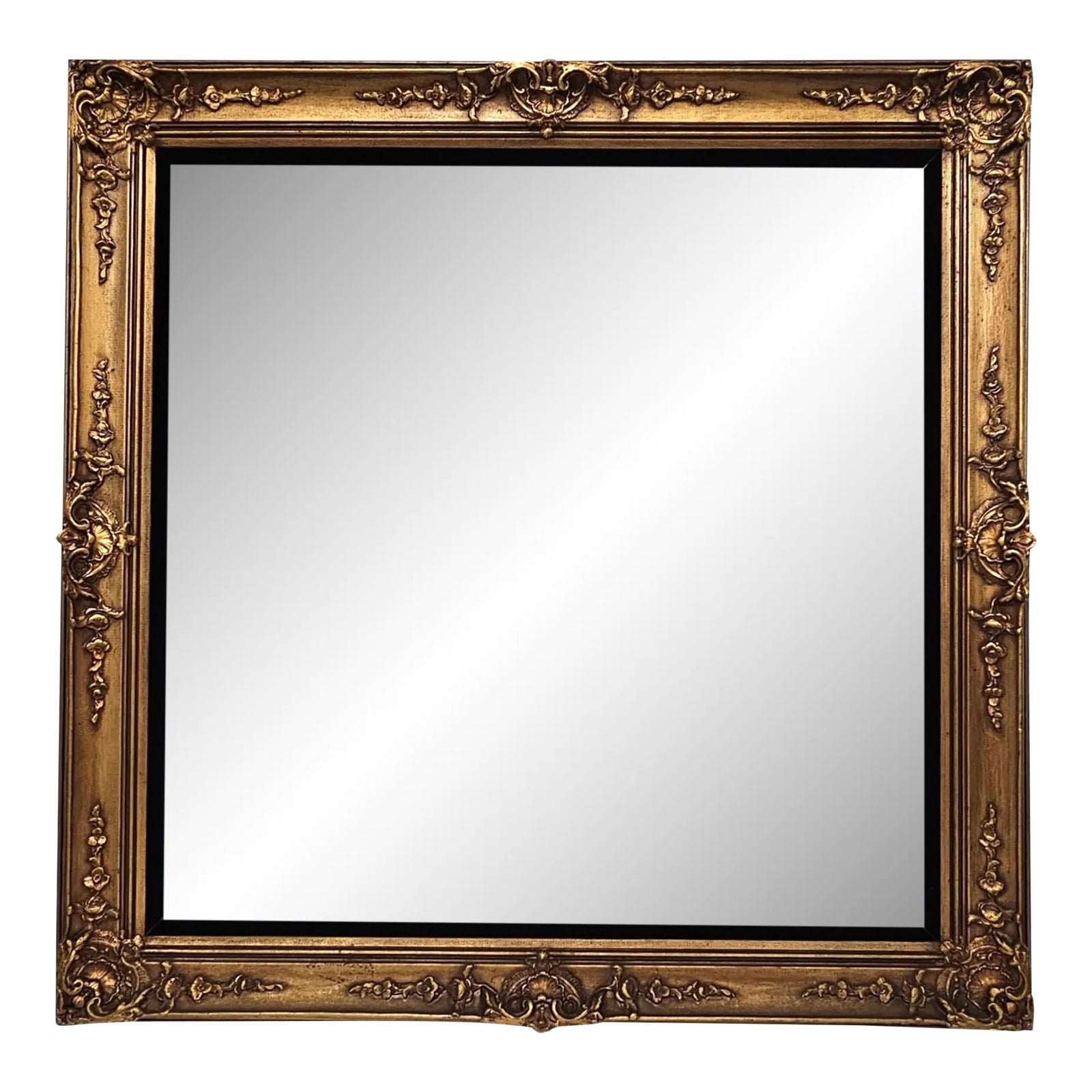 Monumental Carved Wood Regency Frame | Chairish