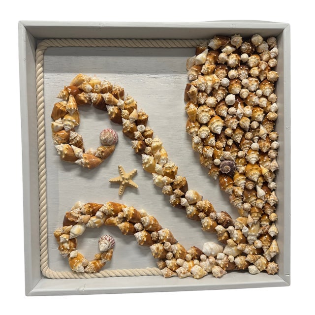 Handmade Custom Seashell Octopus Wall Art | Chairish