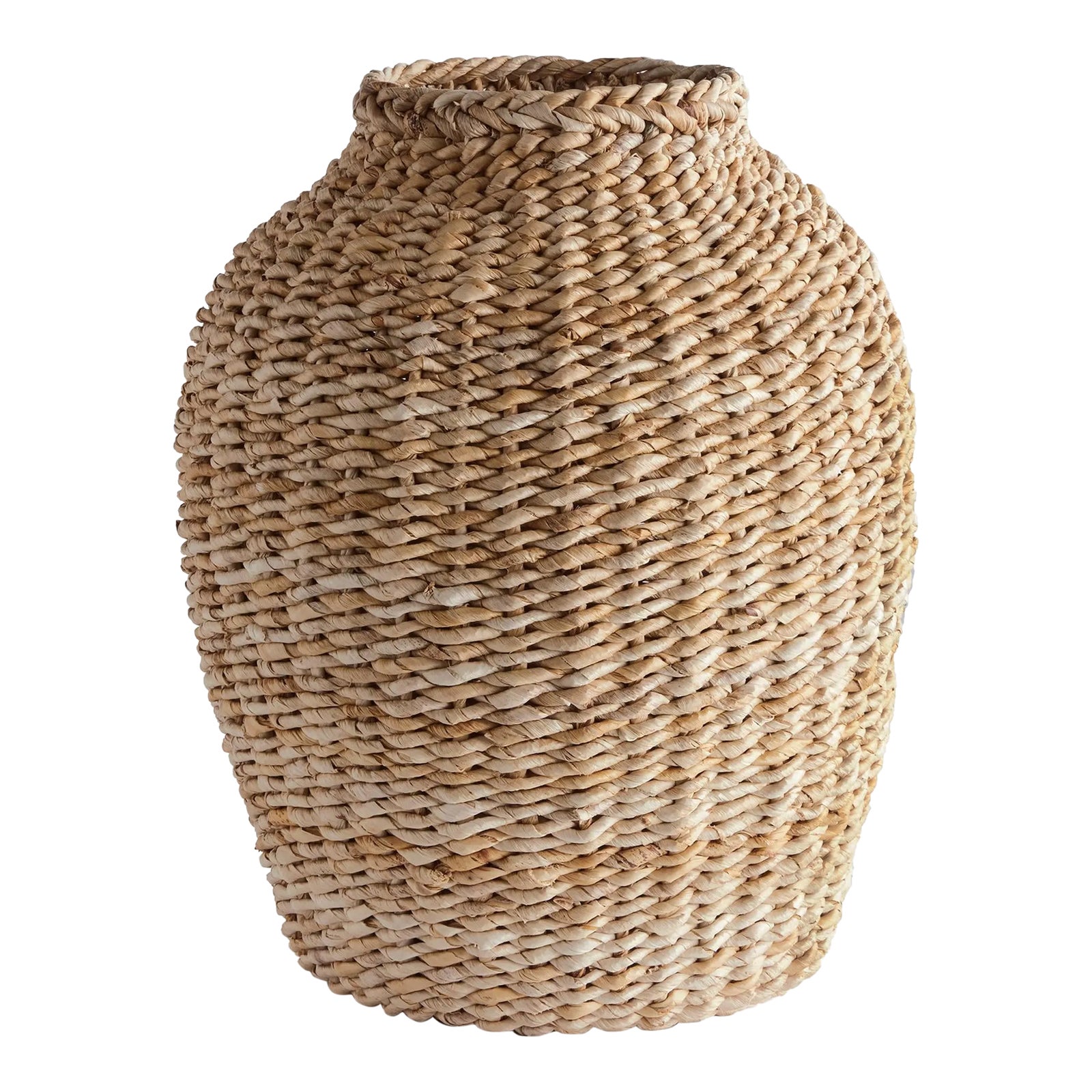 Abaca Teardrop Vase Large | Chairish