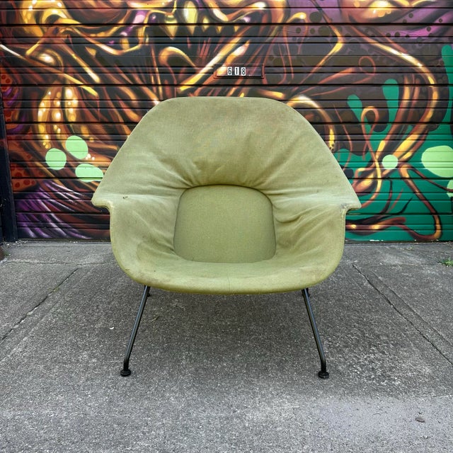 Early Eero Saarinen Womb Chair by Knoll Chairish
