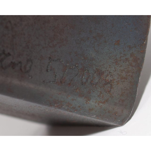 2008 Abstract Brutalist Style Metal Balance Sculpture by Daniel Horne ...