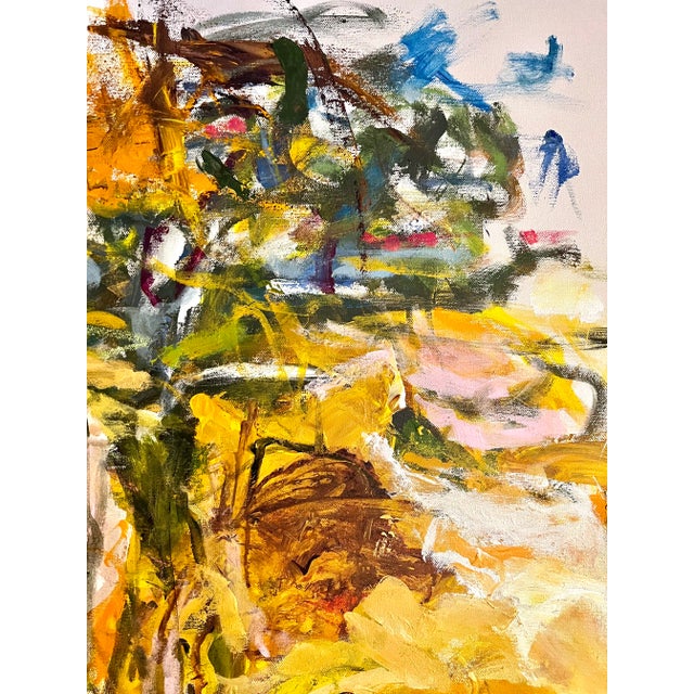 "What Else but Sunflowers...." Original Abstract Botanical Painting by ...