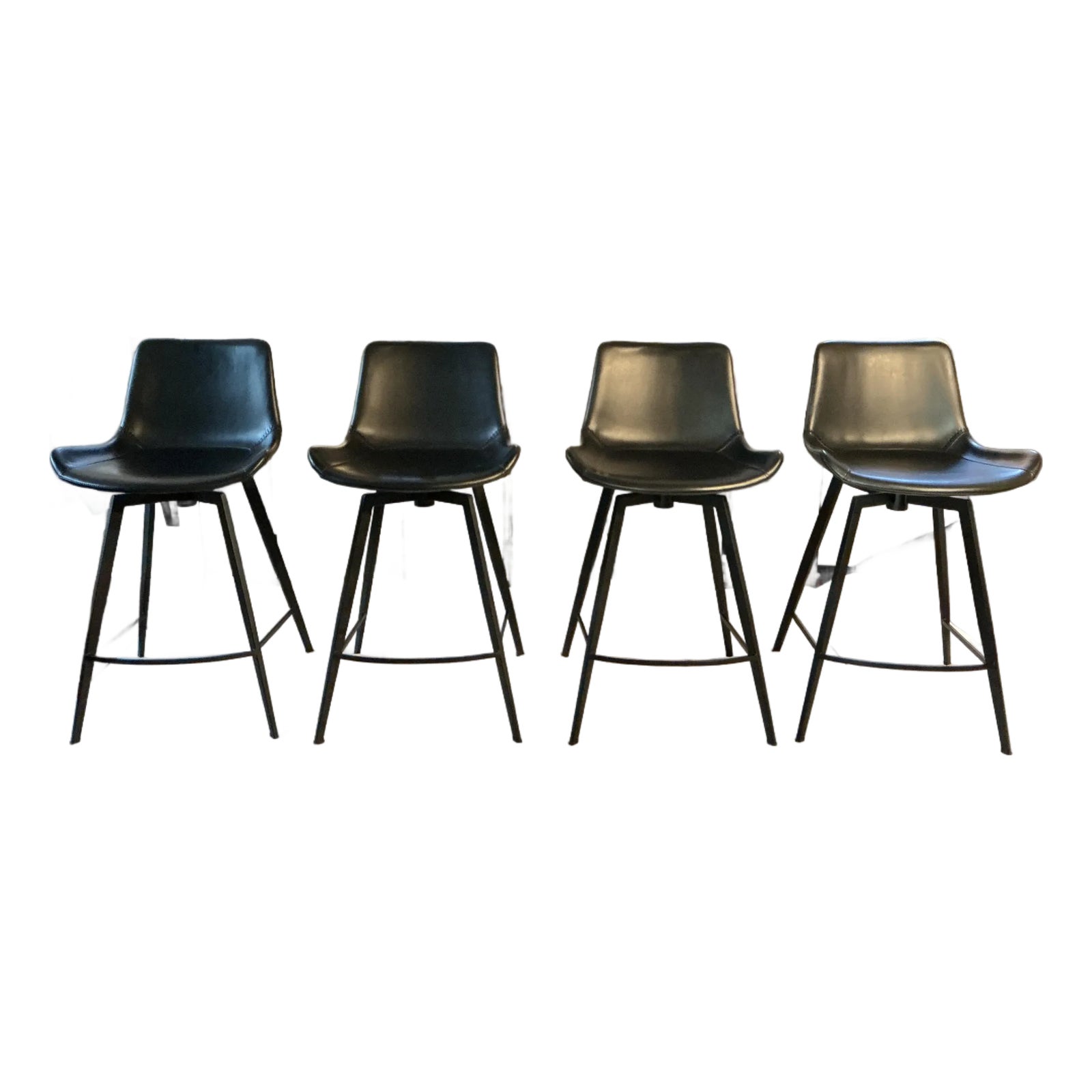 Arhaus Gage Swivel Counter Stool Set of 4 | Chairish