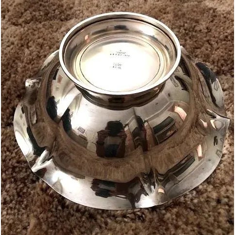 Vintage 1960s Reed & Barton Salem Sterling Silver Pattern Bowl | Chairish