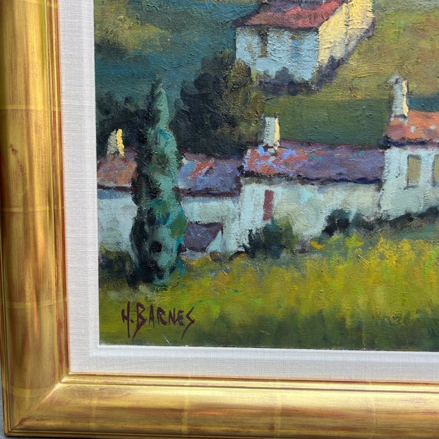 "On the Spanish Coast" Seascape Oil Painting by Artist Henry Barnes ...