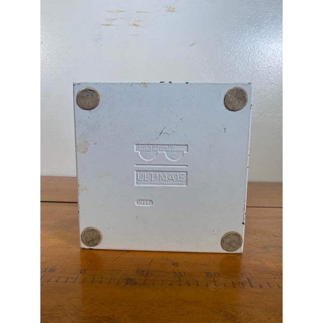 Mid-Century White Swedish Ultima 15 Ashtray by Holger Bäckström & Bo ...