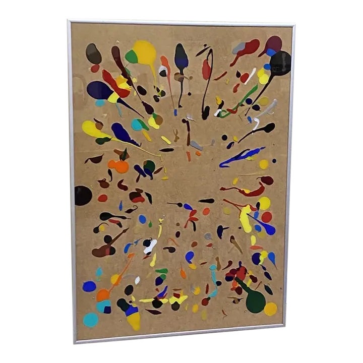 Contemporary Multi-Color Clip Frame Painting by Daniel Eatock, London C ...
