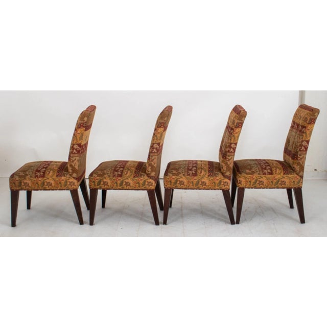 Lee Industries Upholstered Dining Chairs, 4 | Chairish